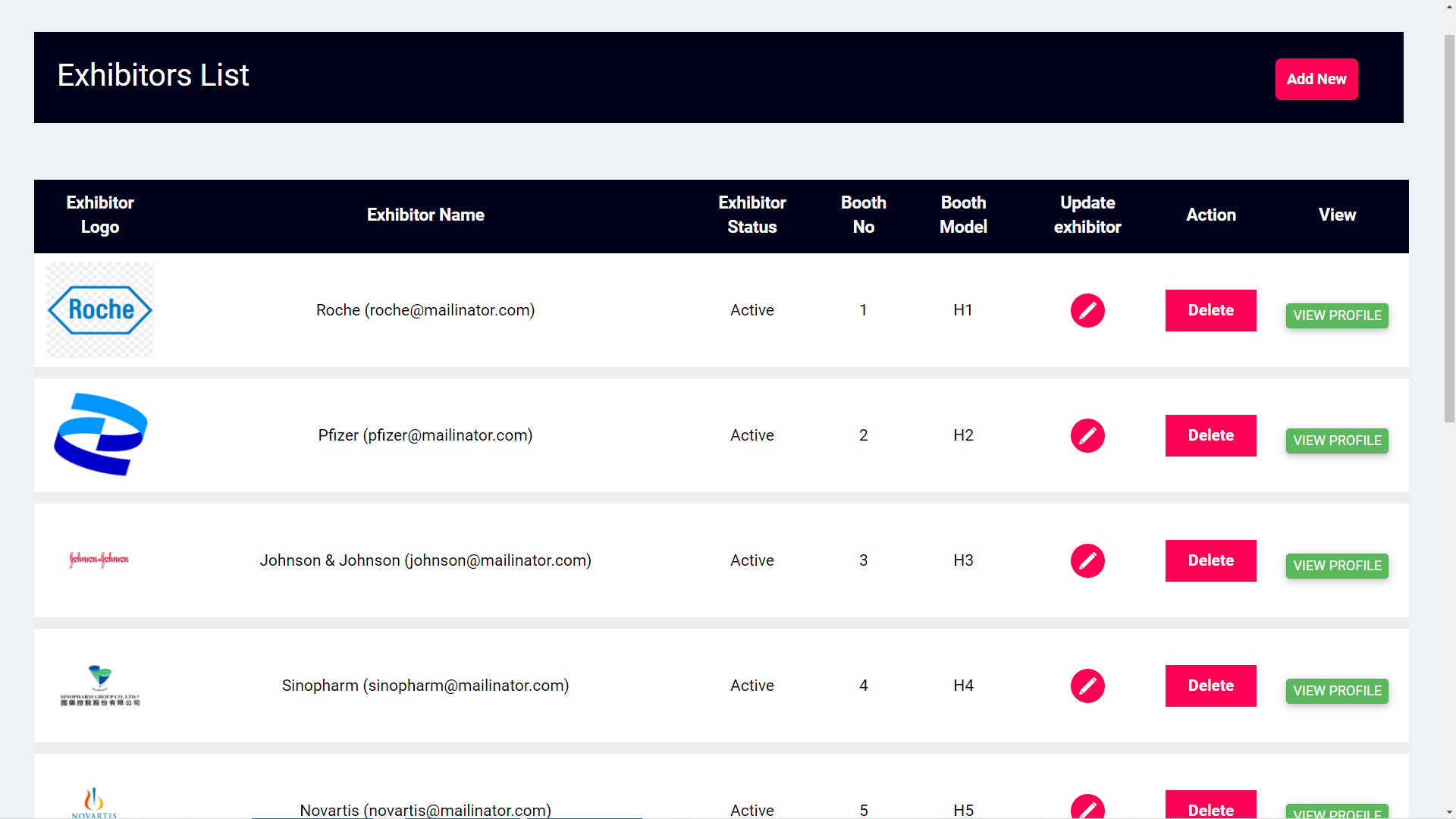 Trade Show Booth Management Software for Exhibitor - HexaFair