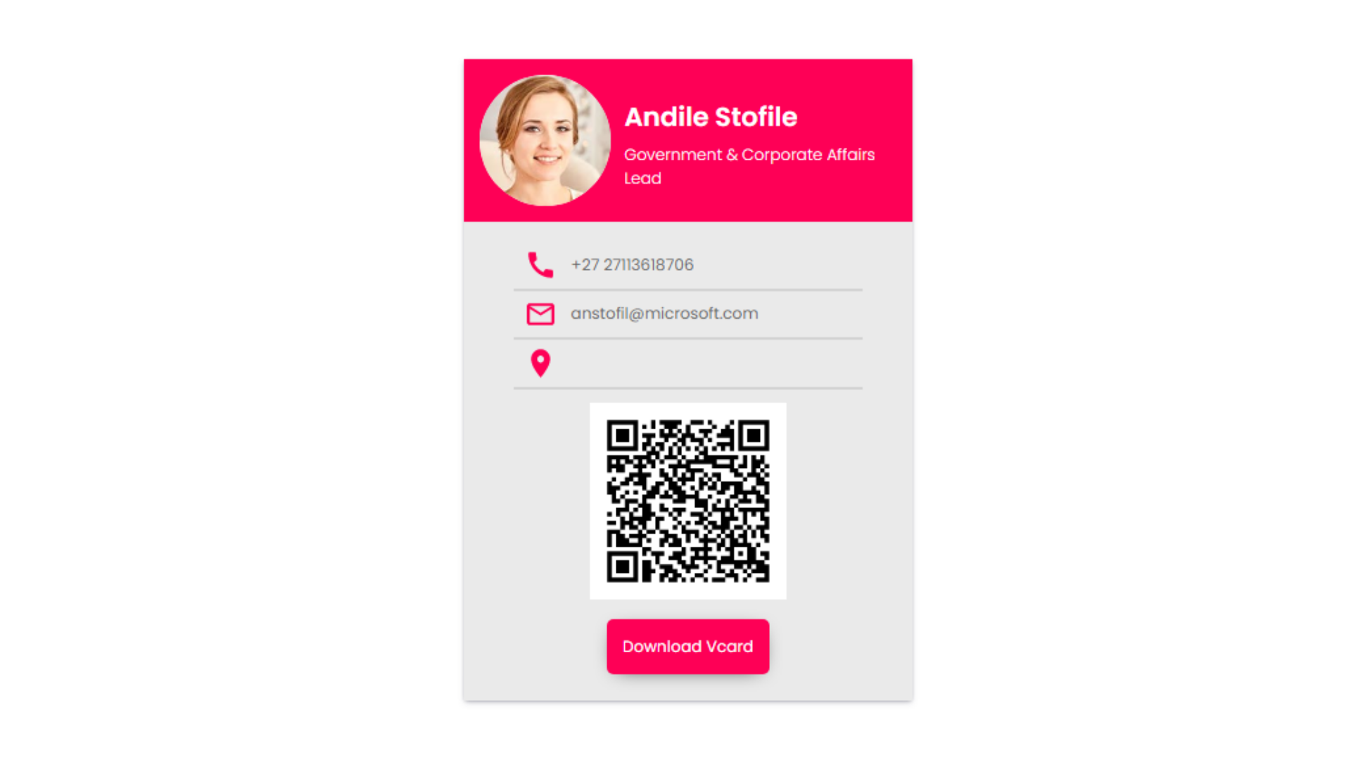 Create Virtual Business Card | Digital Business Card | HexaFair
